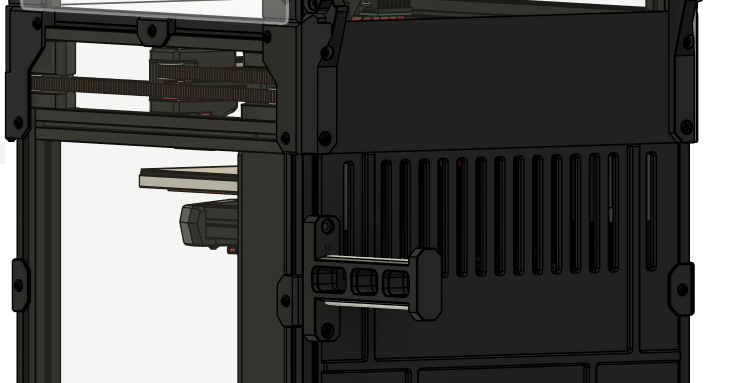voron v0.2 back panel 60mm fan by kyle davis | Download free STL model ...
