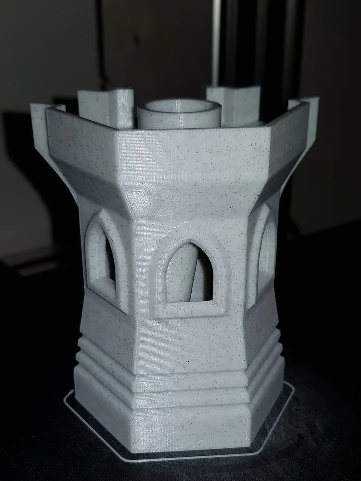 3 sided Fountain tower by James | Download free STL model | Printables.com