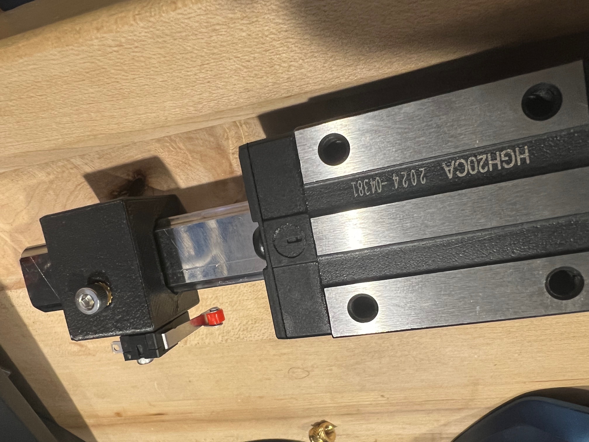 HGR20 / HGH20 linear rail limit switch mount by Chris | Download free ...