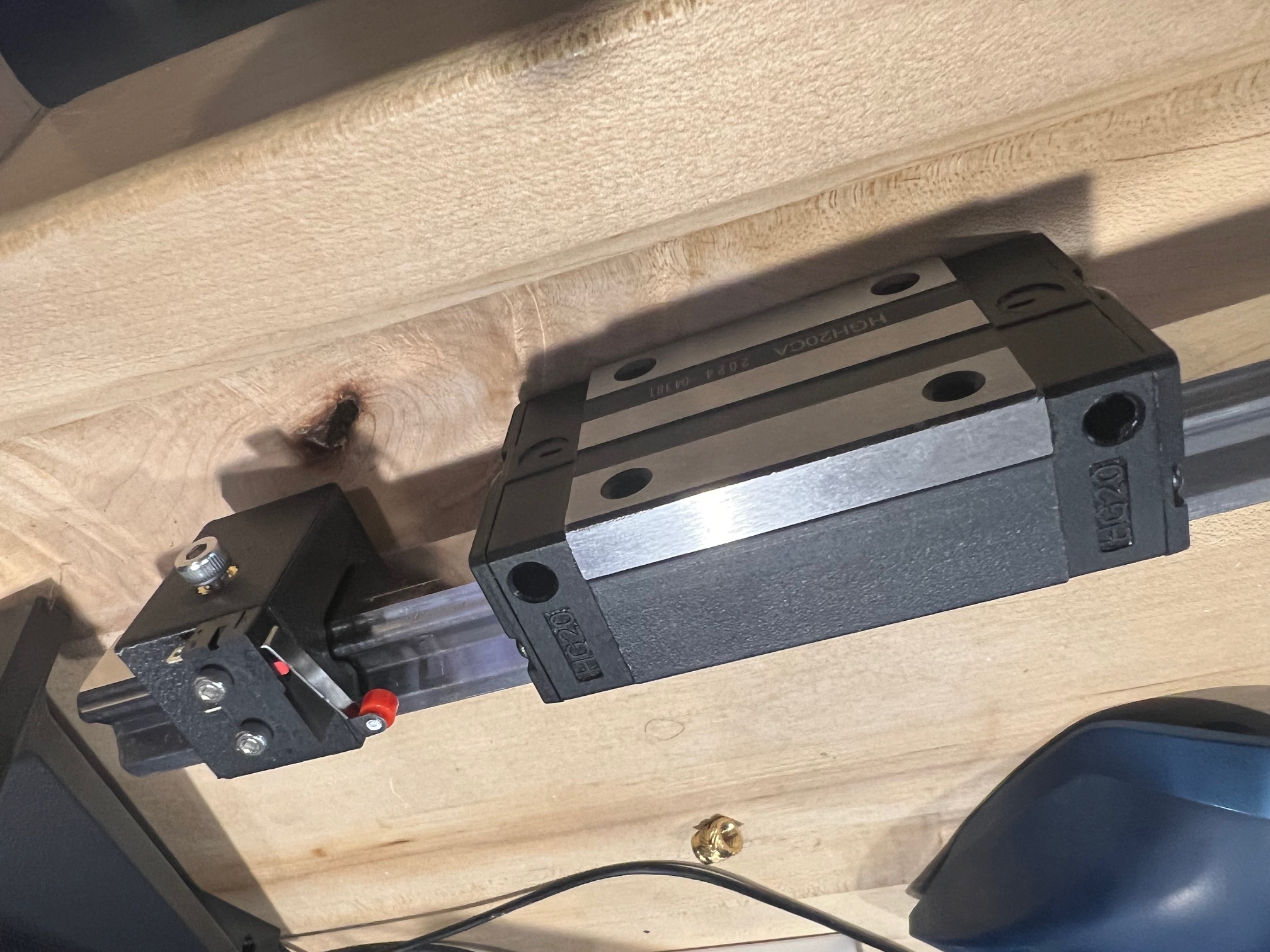 HGR20 / HGH20 linear rail limit switch mount by Chris | Download free ...