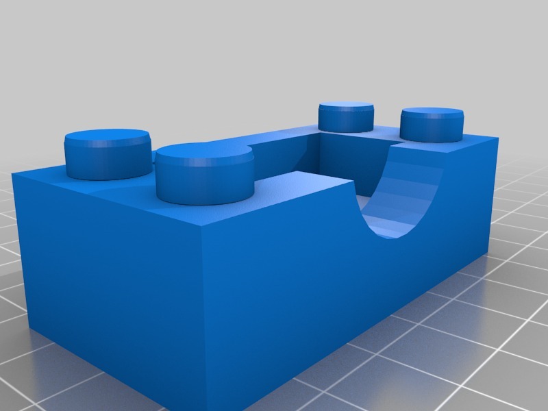 LEGO Duplo CAM Holder by smuk3d | Download free STL model | Printables.com