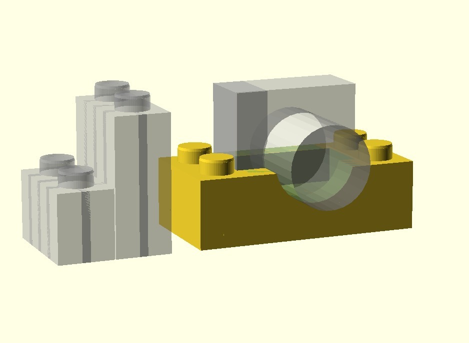 LEGO Duplo CAM Holder by smuk3d | Download free STL model | Printables.com