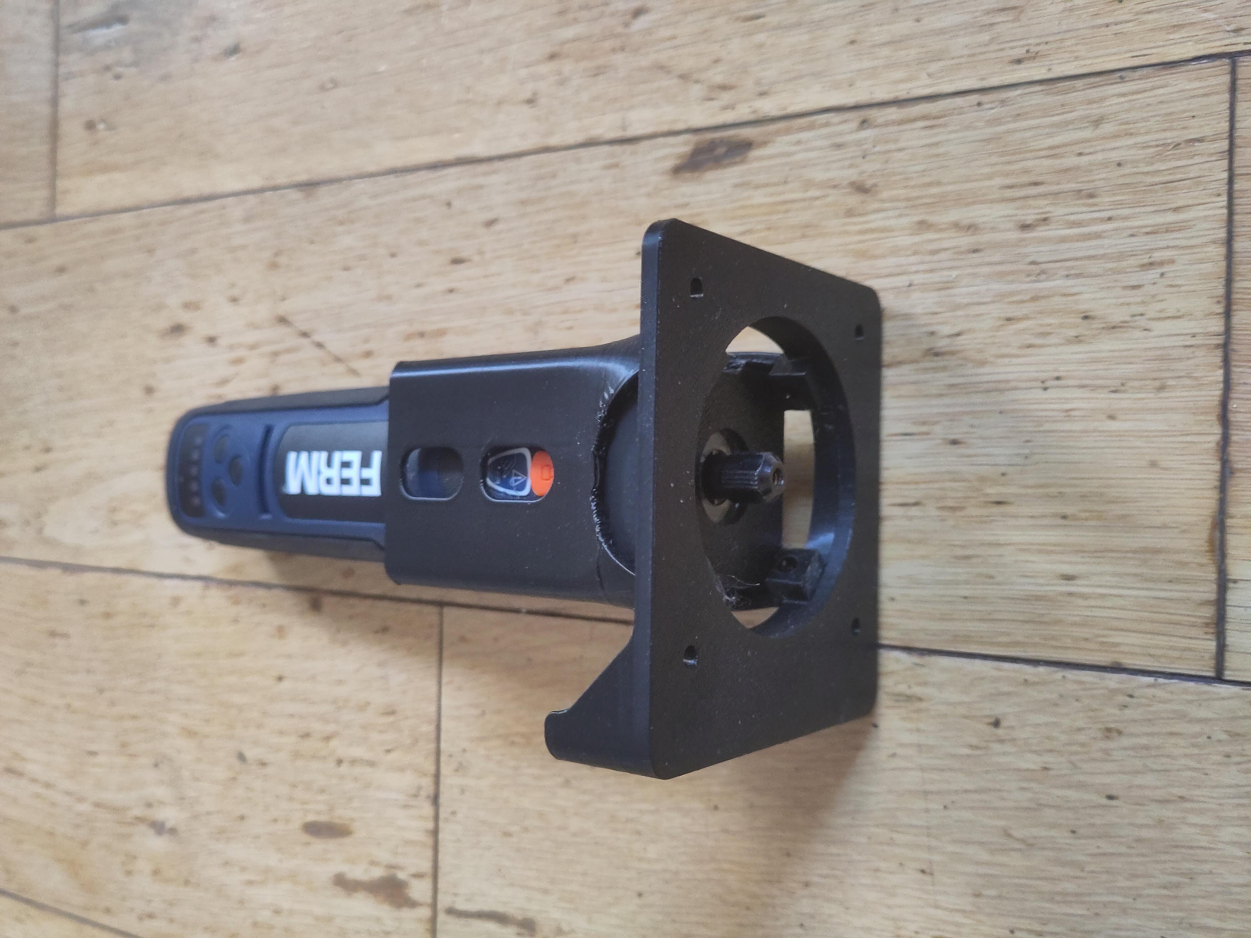 Sturdy Ferm rotary tool (Action, CTM1025) to router adapter [onshape ...