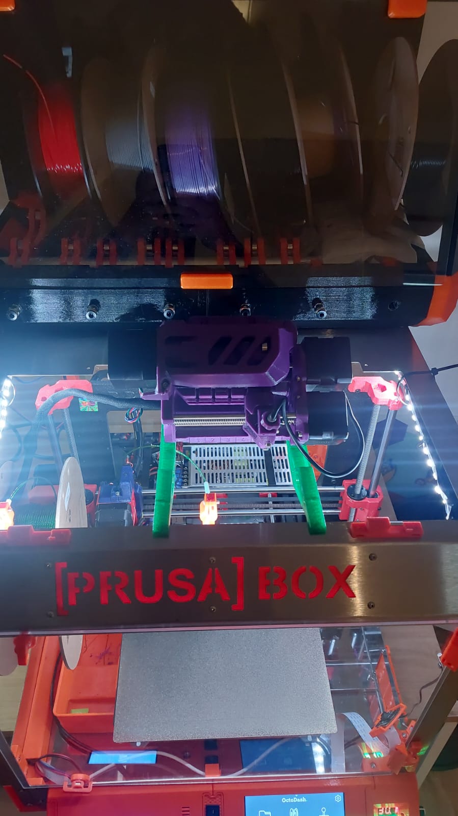 Prusa box / printer box ultimulti mounting by Roberto | Download free ...