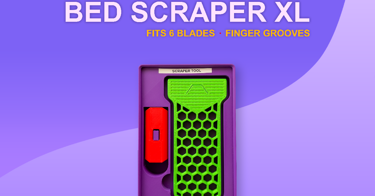 Gridfinity Bin for Bed Scraper XL by davegulati | Download free STL ...