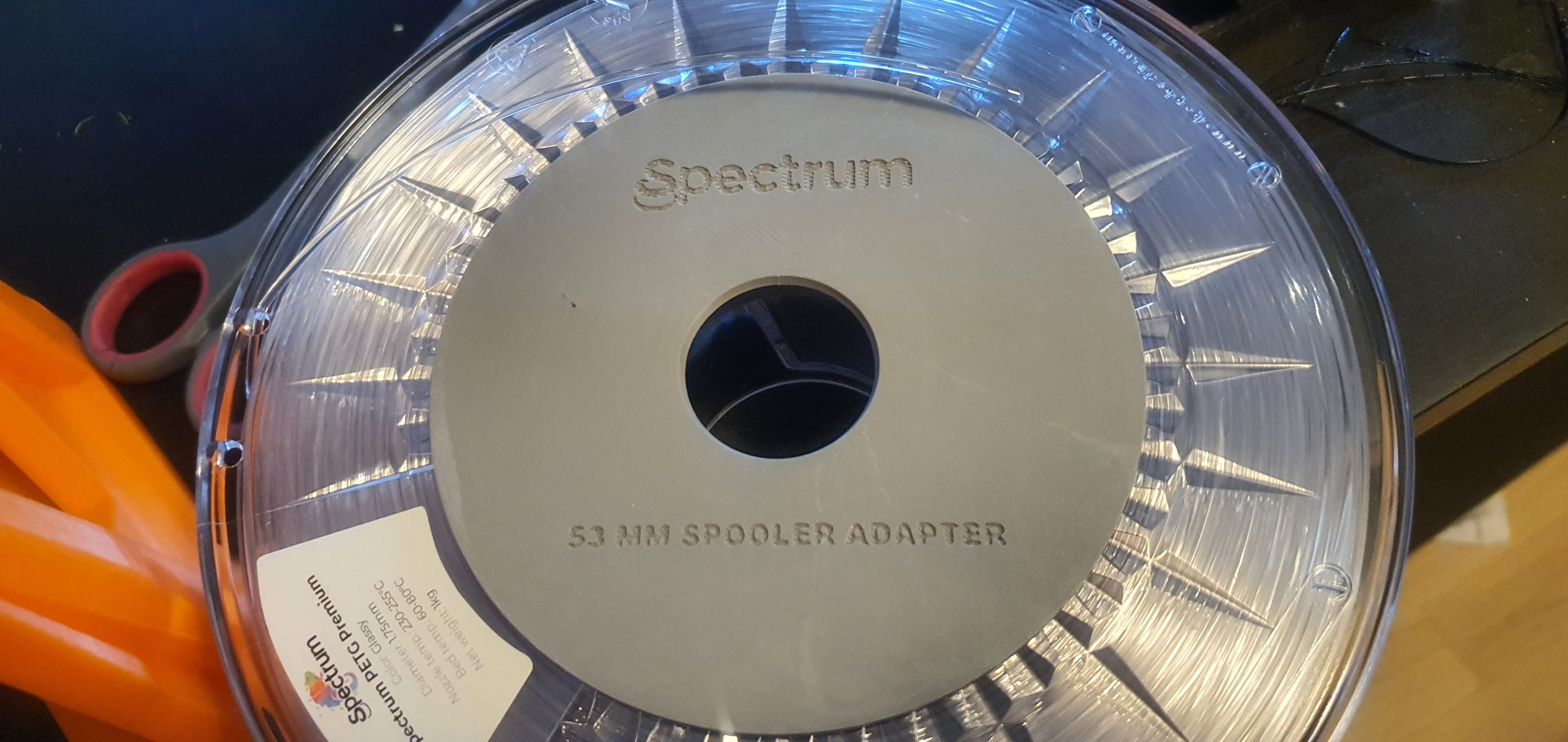 SPECTRUM 53mm Center Disc by Bård Olsen | Download free STL model ...
