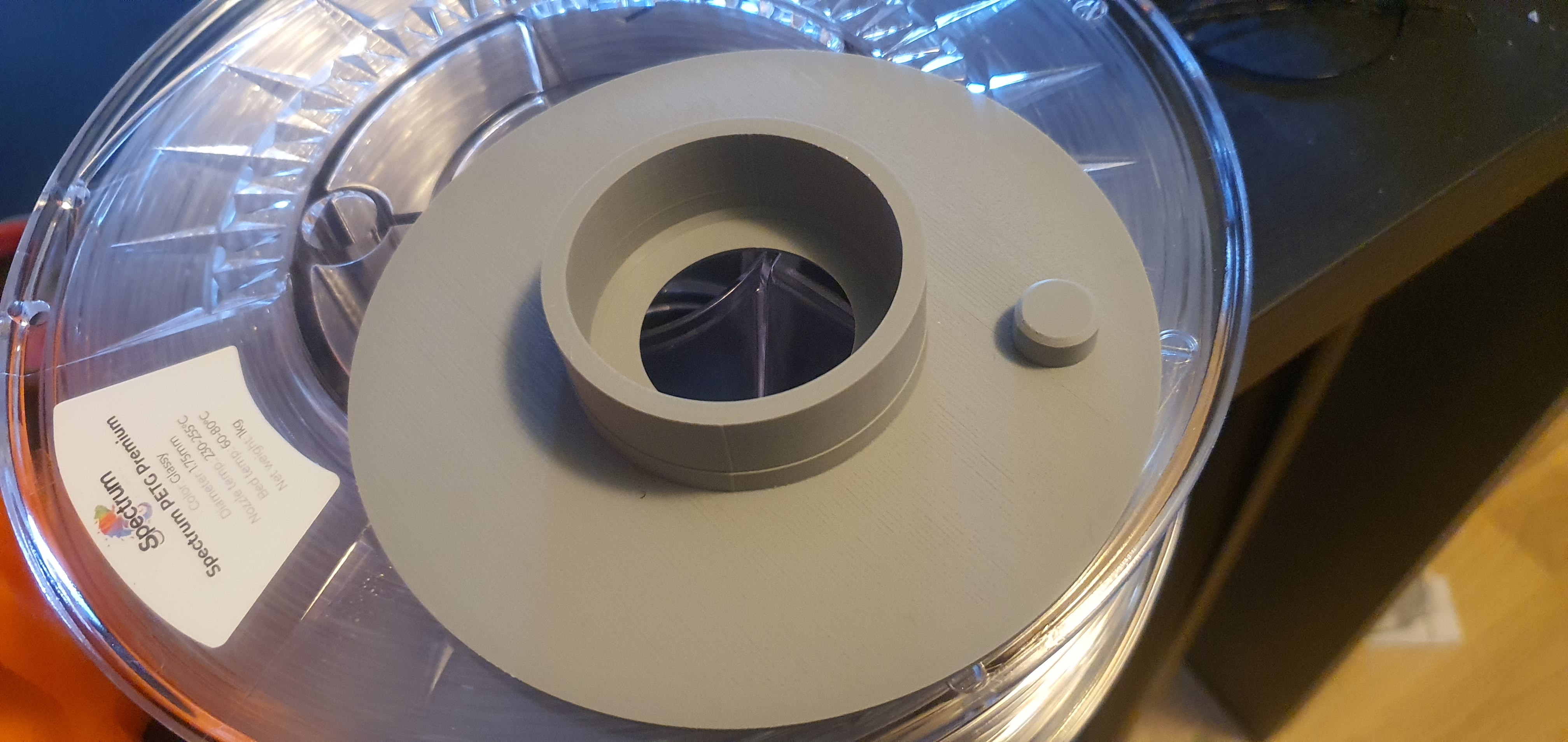 SPECTRUM 53mm Center Disc by Bård Olsen | Download free STL model ...