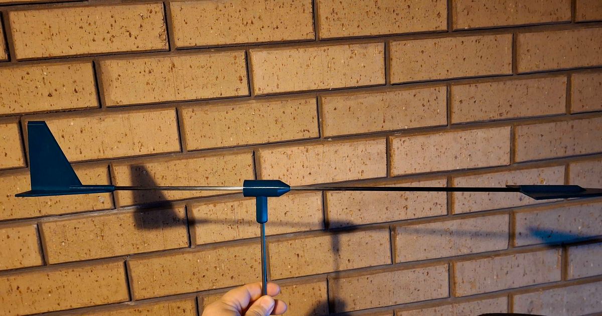 wind - weather vane by sir miss_alot | Download free STL model ...