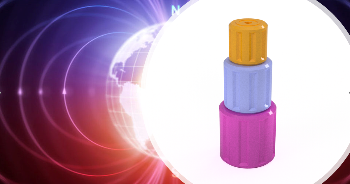 Children's Learning Toy - Magnetic Tower by vmLOGIC | Download free STL ...