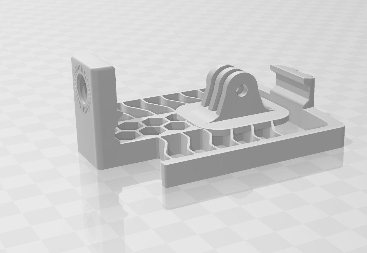 GoPro Mount Adapter by Jonathan Sanchez | Download free STL model ...