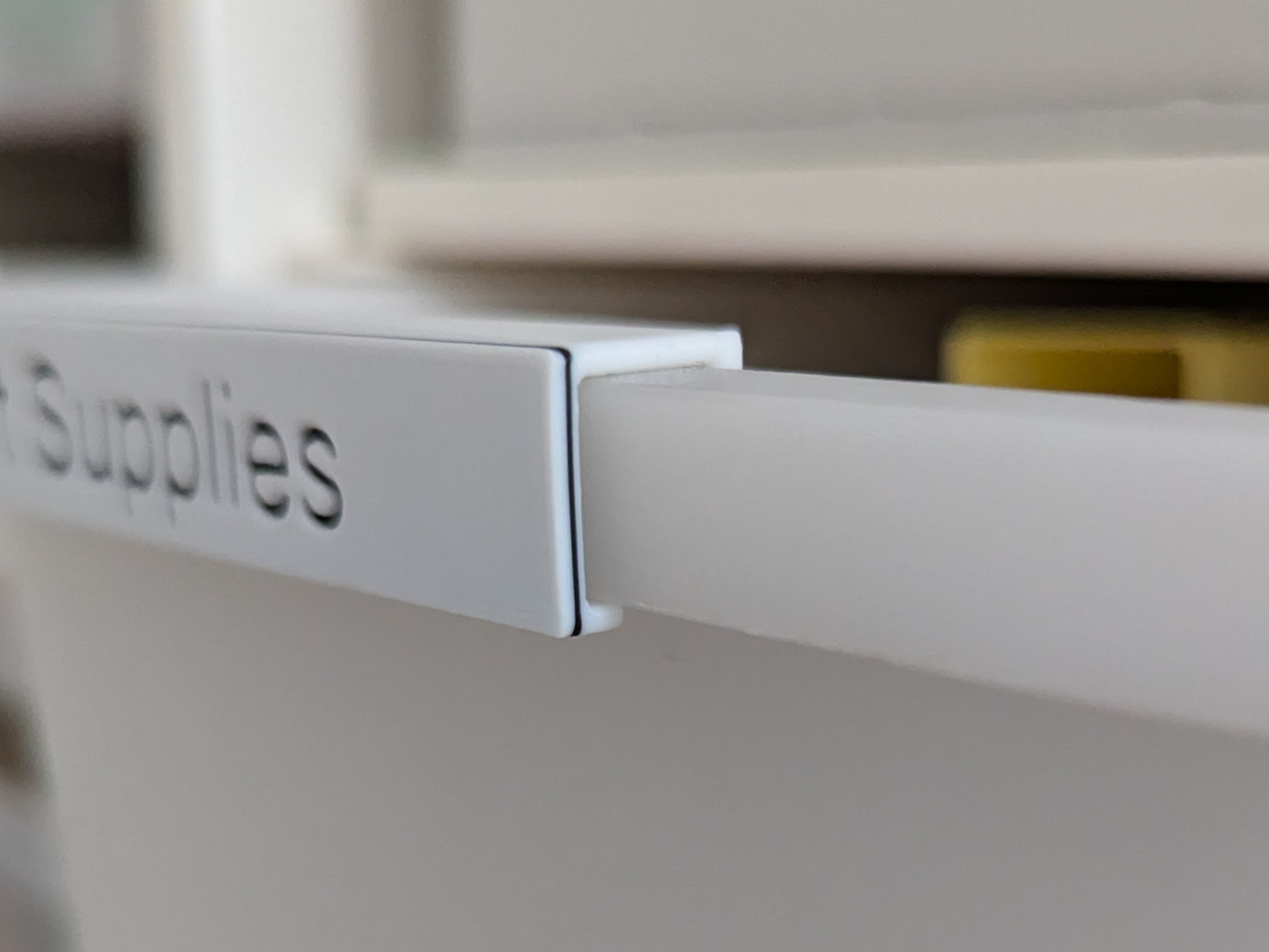 Ikea Trofast tray tag by Birdy | Download free STL model | Printables.com