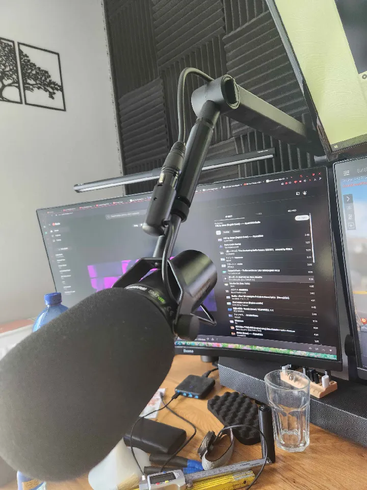 Mic Arm extender by Tibor | Download free STL model | Printables.com