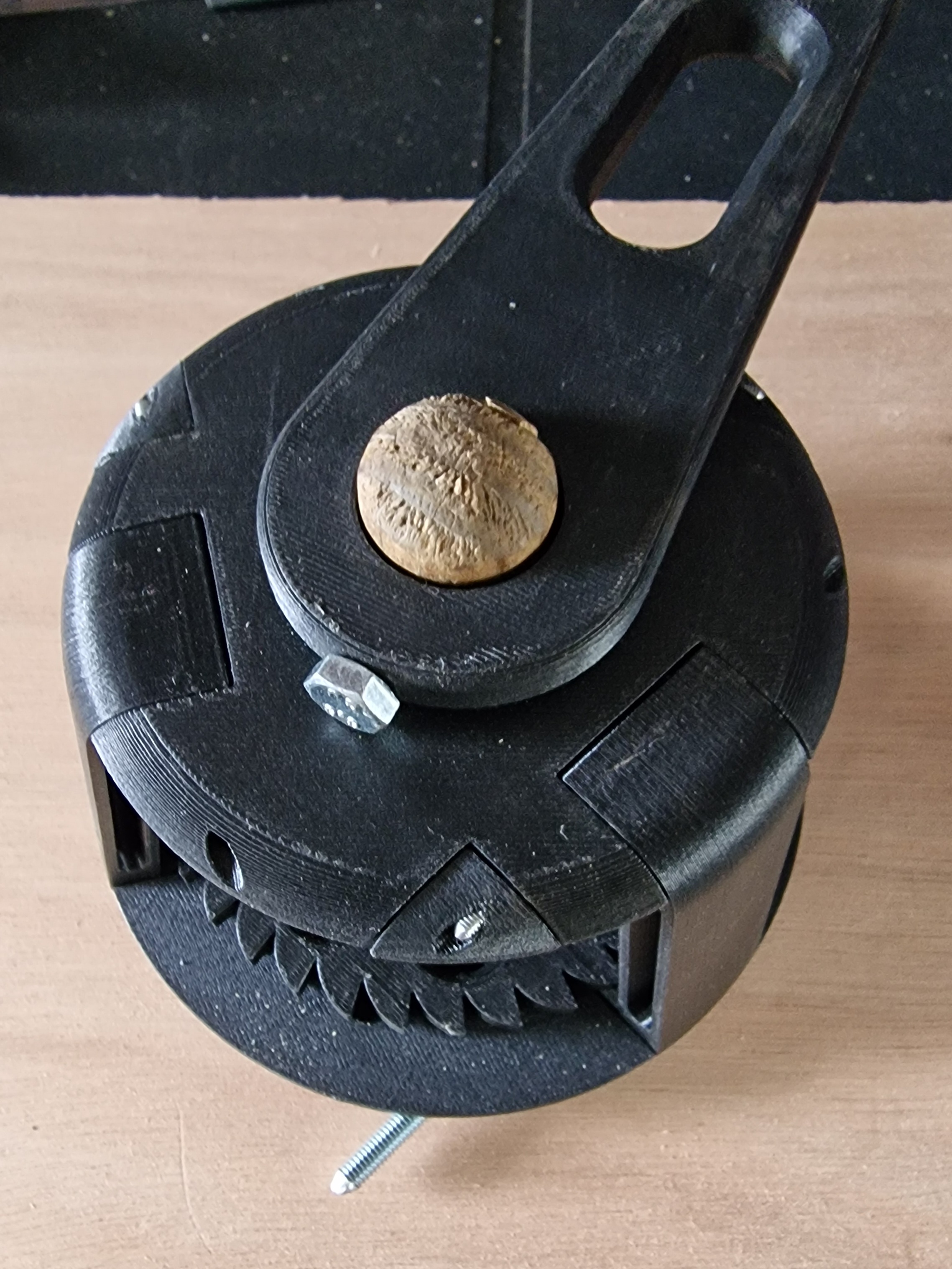 Hand cranked winch for 6mm rope by Jay 974 | Download free STL model ...