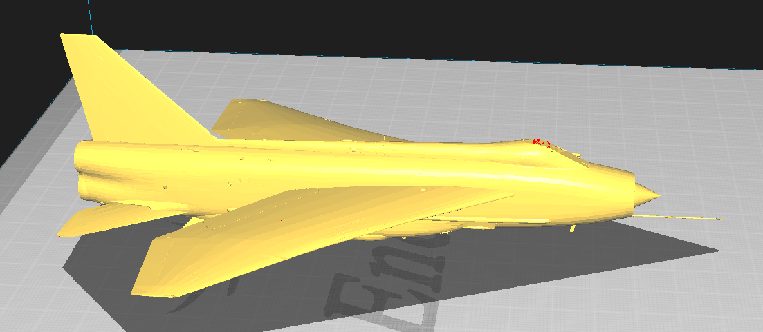Lightning F6 British fighter jet by AaronTMG | Download free STL model ...
