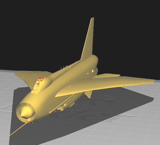 Lightning F6 British fighter jet by AaronTMG | Download free STL model ...