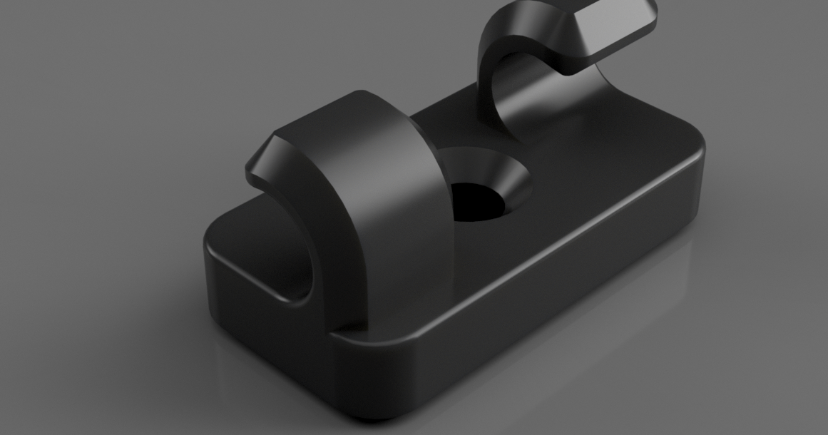 Cable holders / Ferma cavi by Zanzy82 | Download free STL model ...
