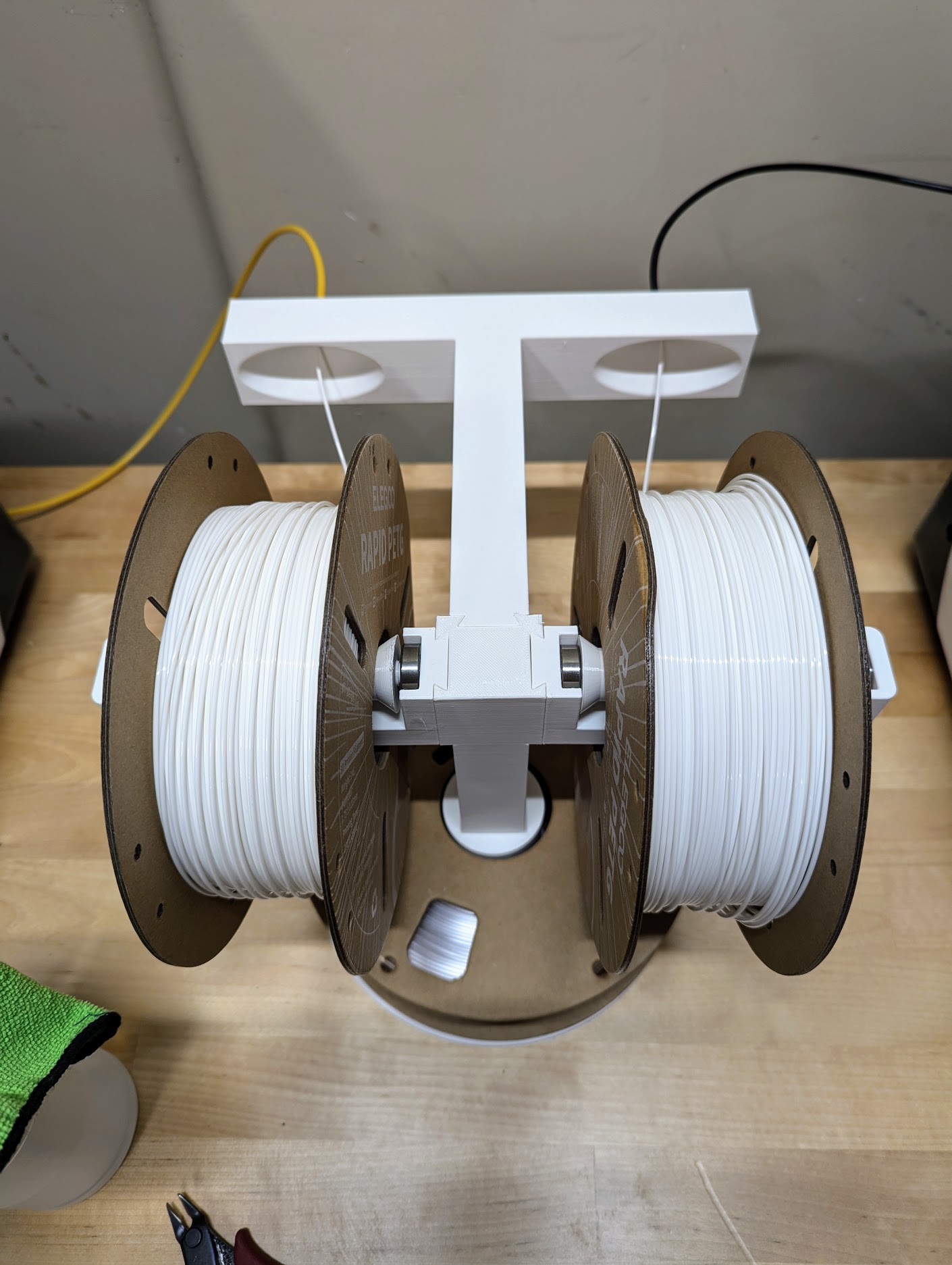 The Spool Spool Filament Holder by patternsindesign | Download free STL ...