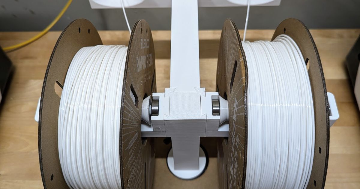 The Spool Spool Filament Holder by patternsindesign | Download free STL ...