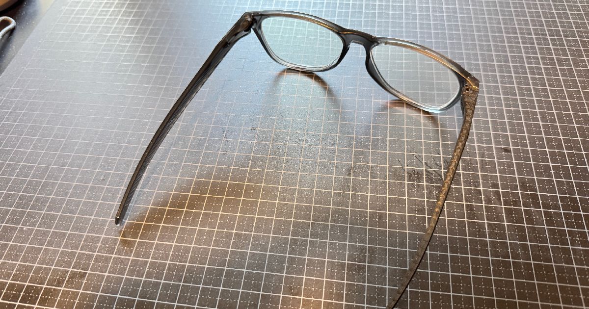 Oakley Glasses Ojector RX replacement arm by timharek | Download free ...