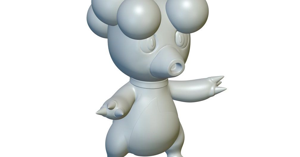 Pokemon Magby #240 - Optimized for 3D Printing by 3Dprint1UP | Download ...
