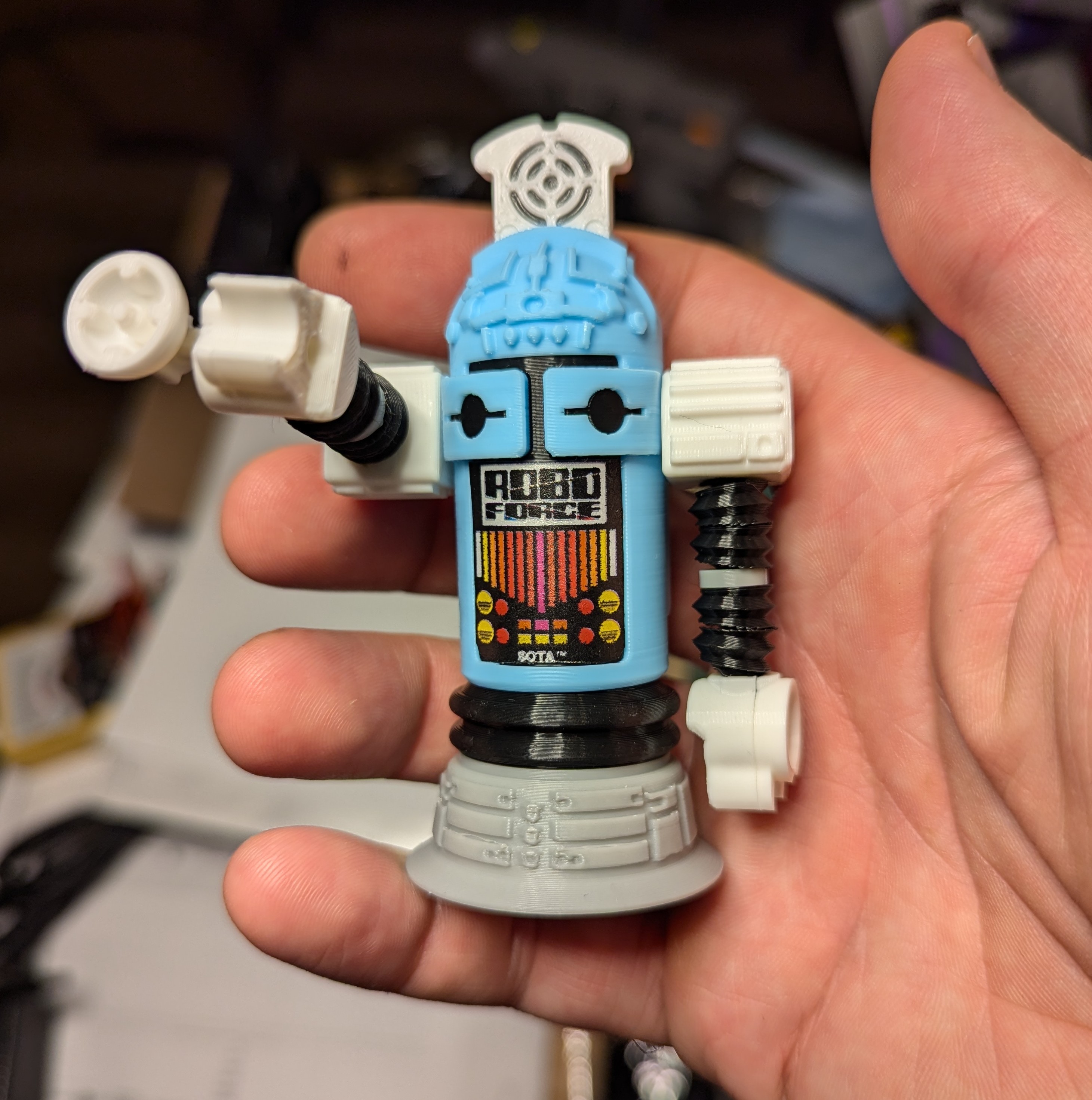 RoboForce SOTA action figure by Spradlinb | Download free STL model | Printables.com