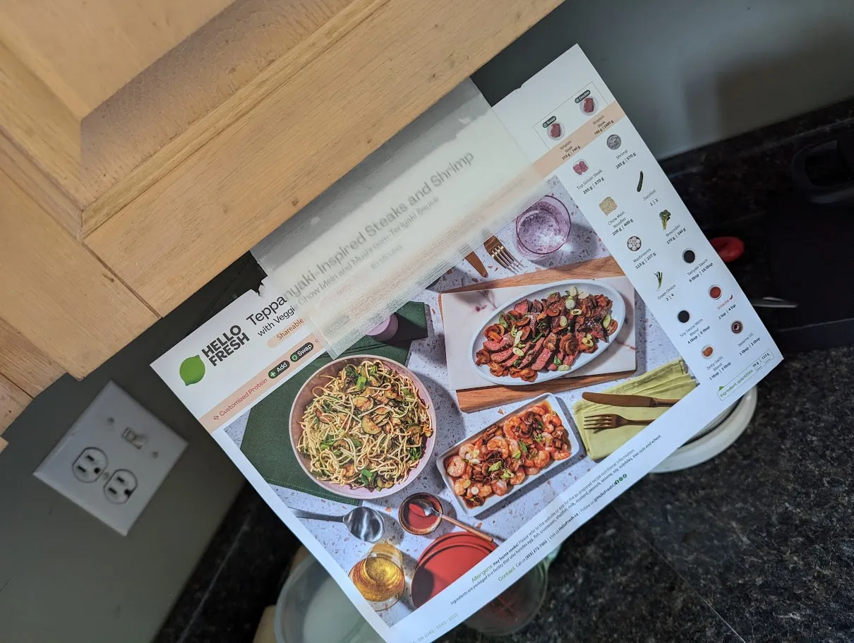 Hello Fresh Recipe card holder by Byron Montgomerie | Download free STL ...