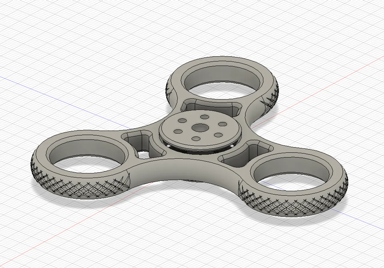 Fidget spinner by Braunbaer | Download free STL model | Printables.com