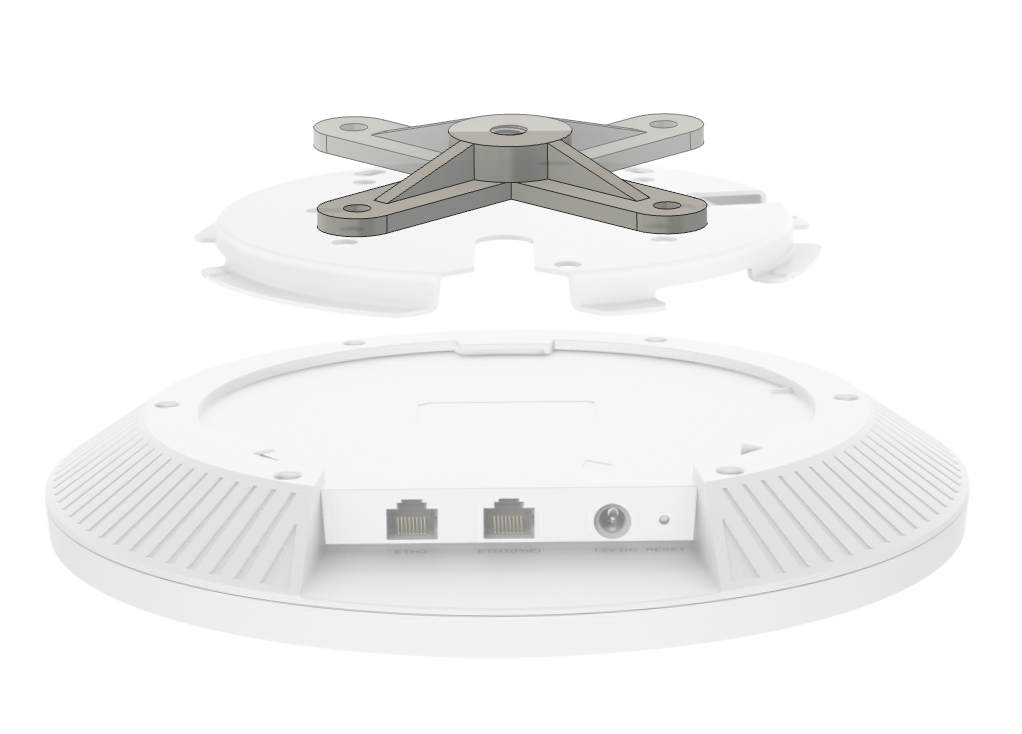 TPlink AP Mount - Threaded Rod by willyc_ | Download free STL model ...
