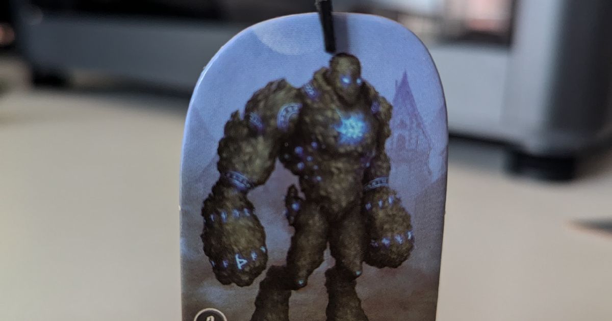 Gloomhaven shield token for status token holder por Devilsmaul ...