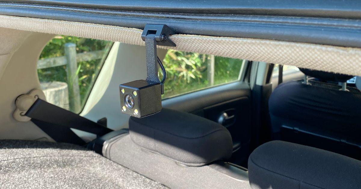 rear dashcam mount by unicorn-ninja | Download free STL model ...