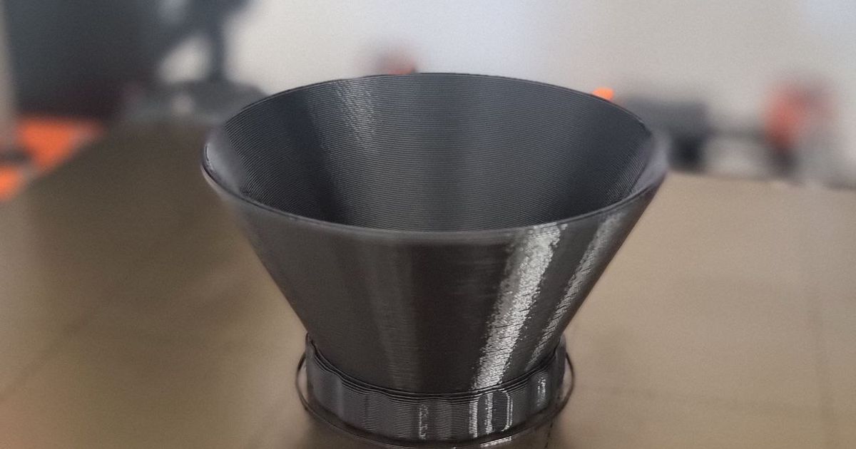 Funnel Cap for the Silica gel spool container by MBLX | Download free ...