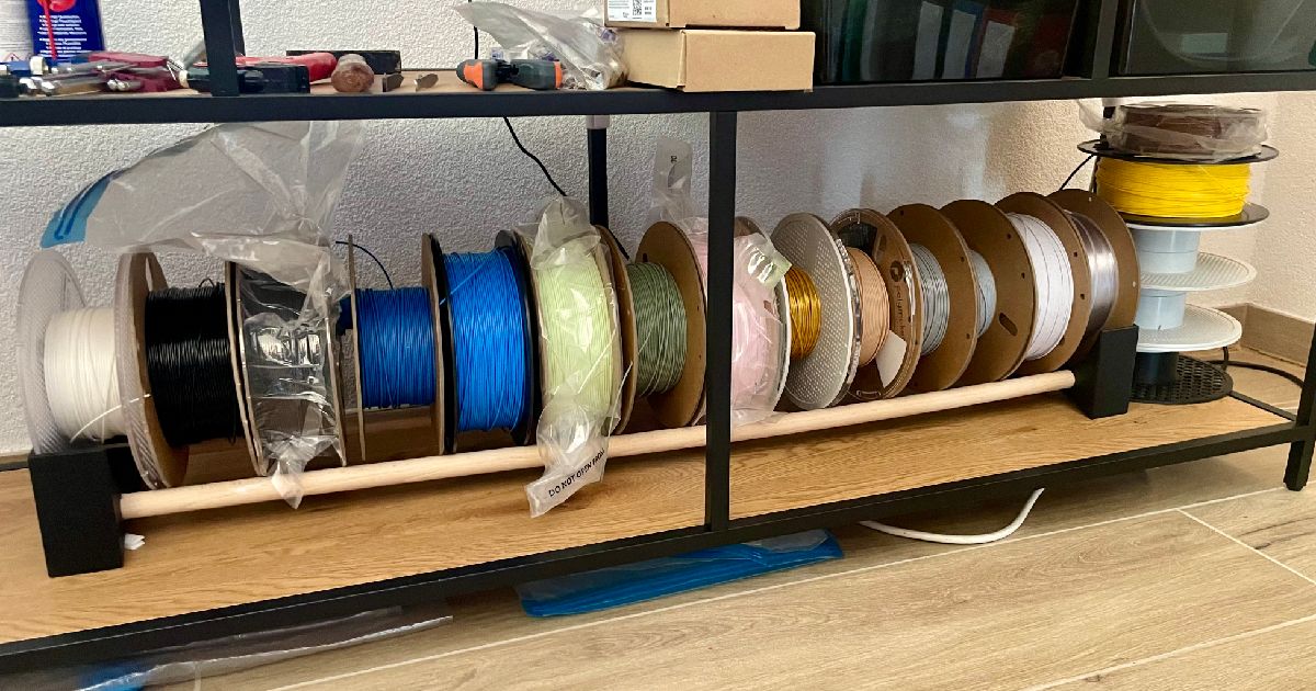 Spool Storage / Stockage Bobine by Valiboy | Download free STL model ...