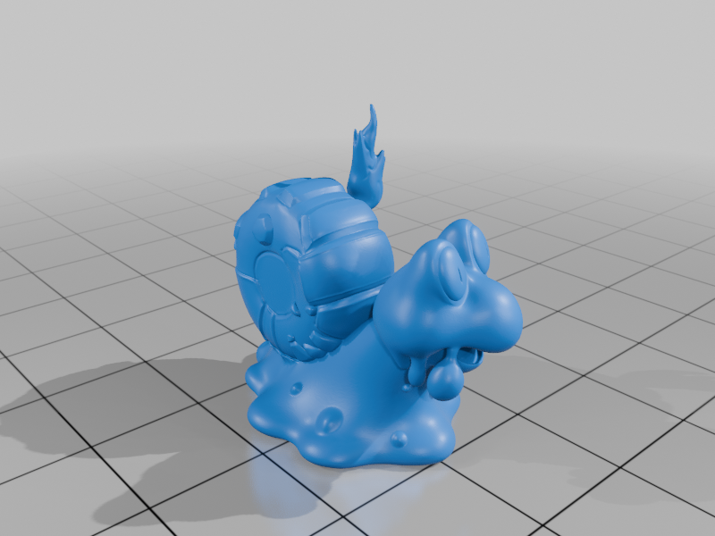 Pokemon Magcargo #219 - Optimized for 3D Printing by 3Dprint1UP ...