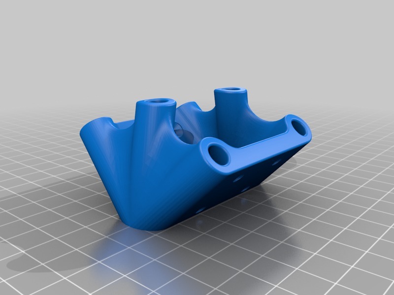 Rod and connections shelf support by Victor | Download free STL model ...