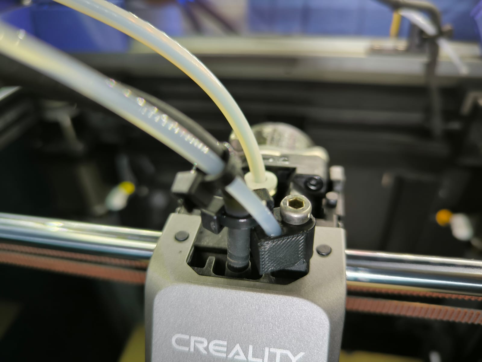 Creality K1 Cable Support with 3mm hole for nylon support cable por ...