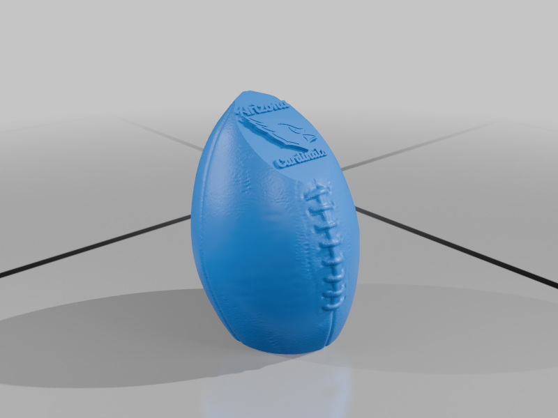 Arizona Cardinals displayable football by Bob | Download free STL model ...