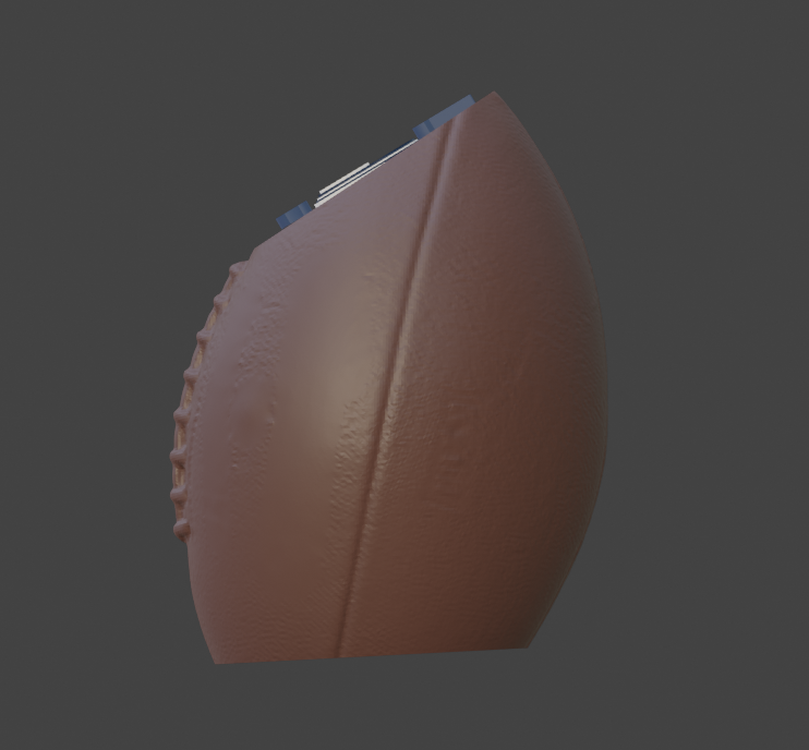 LA Rams displayable football by Bob | Download free STL model ...