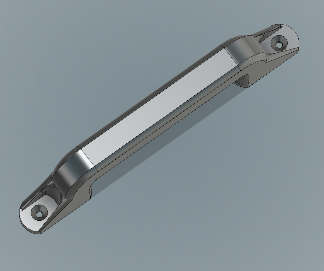 Sturdy Handle by Iulius Curt | Download free STL model | Printables.com