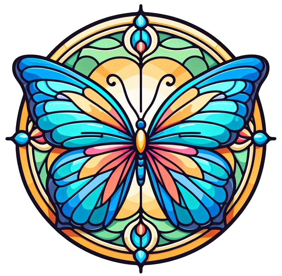 Hueforge Stained Glass Butterfly 1 By Tlavedas Download Free Stl Model