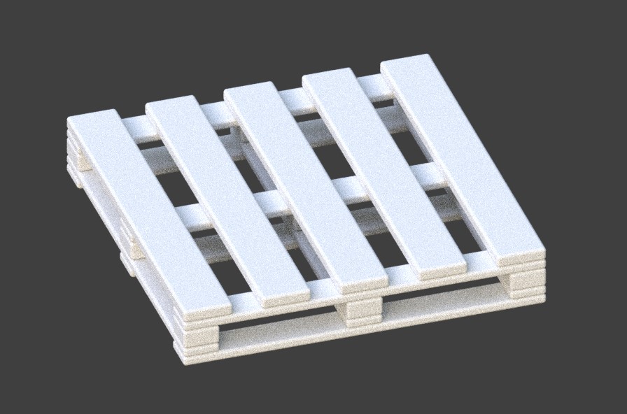 Pallet coaster by Raven Black | Download free STL model | Printables.com