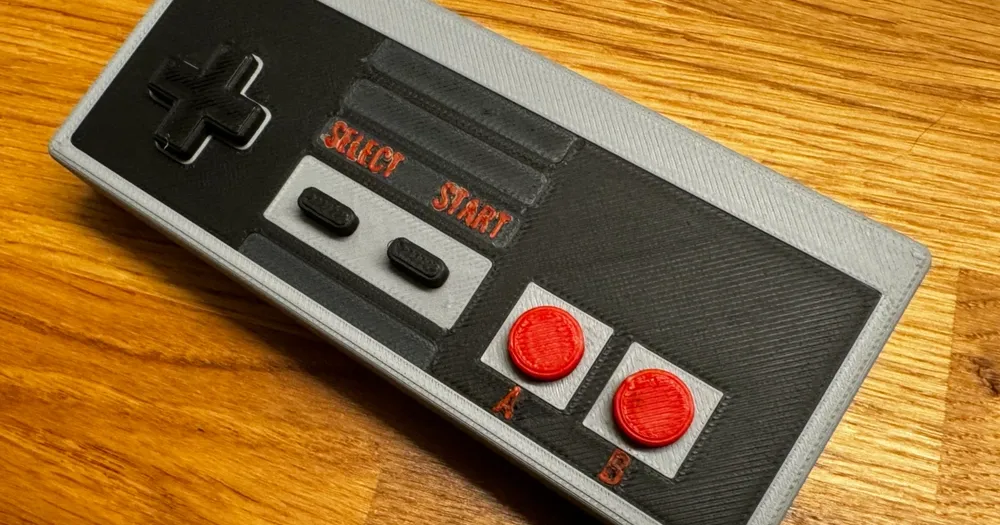 NES Controller by Bennet | Download free STL model | Printables.com
