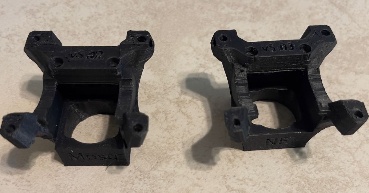 Archetype toolhead mounts for Mosquito & NF-Crazy Volq by Rhino ...