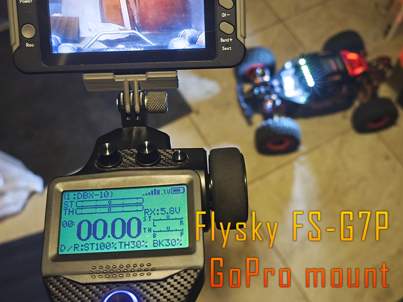 Flysky FS-G7P GoPro mount by bOBER mASTER | Download free STL model | Printables.com