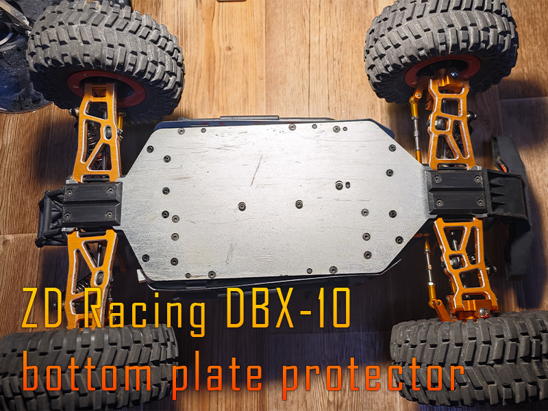 ZD Racing DBX-10 bottom plate protector by bOBER mASTER | Download free STL model | Printables.com