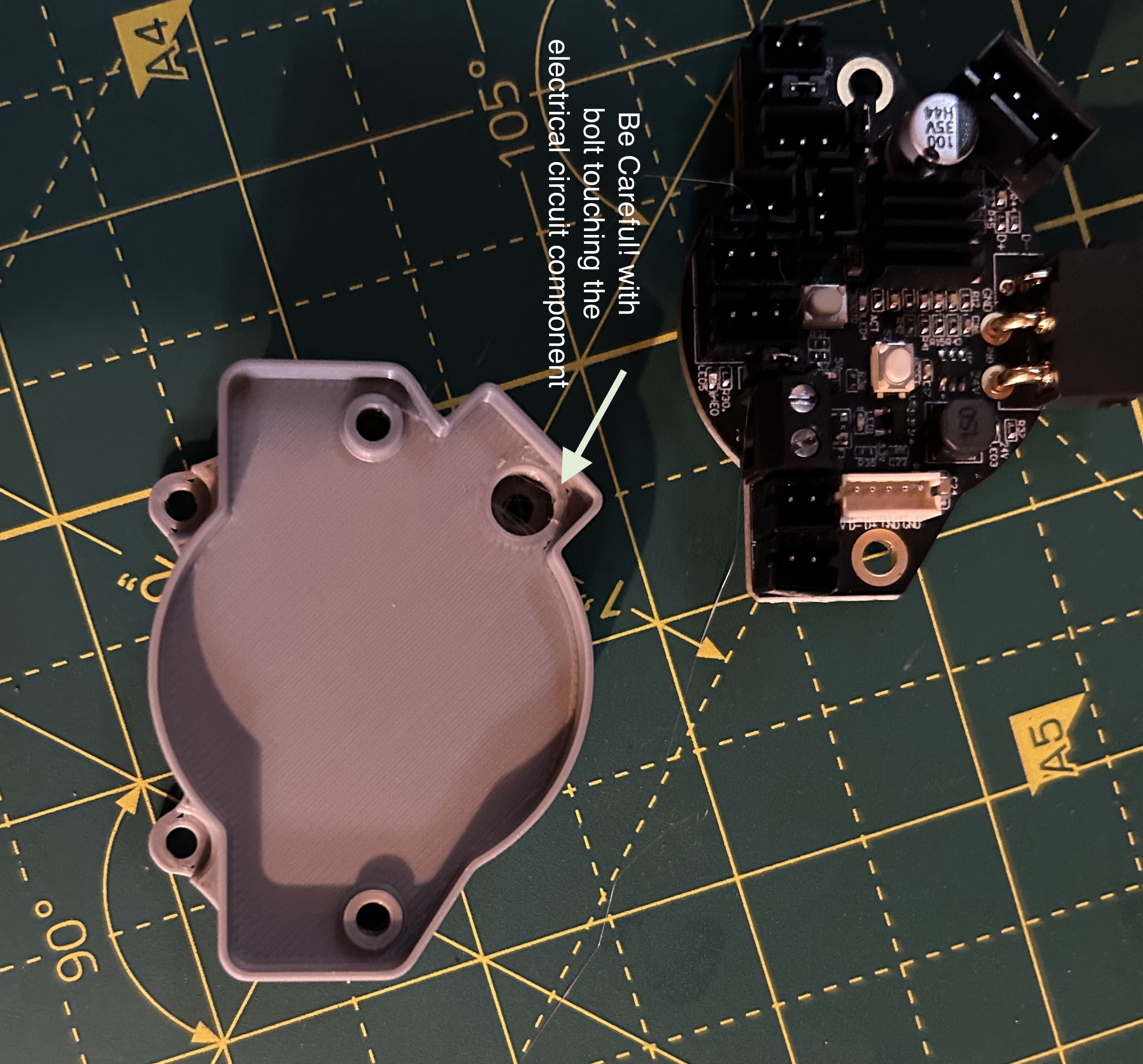 Nitehawk 36 ldo BMG Extruder IDGA / Clone Mount par cyrillink ...