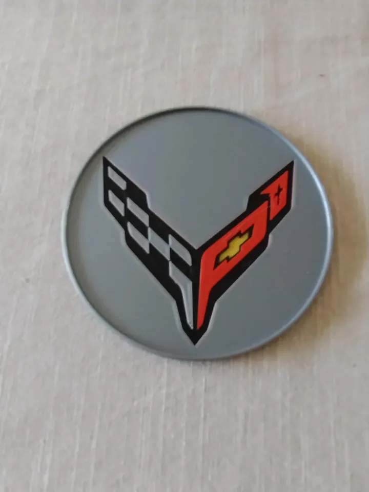 C8 Corvette Logo Coaster by ctbaker | Download free STL model ...