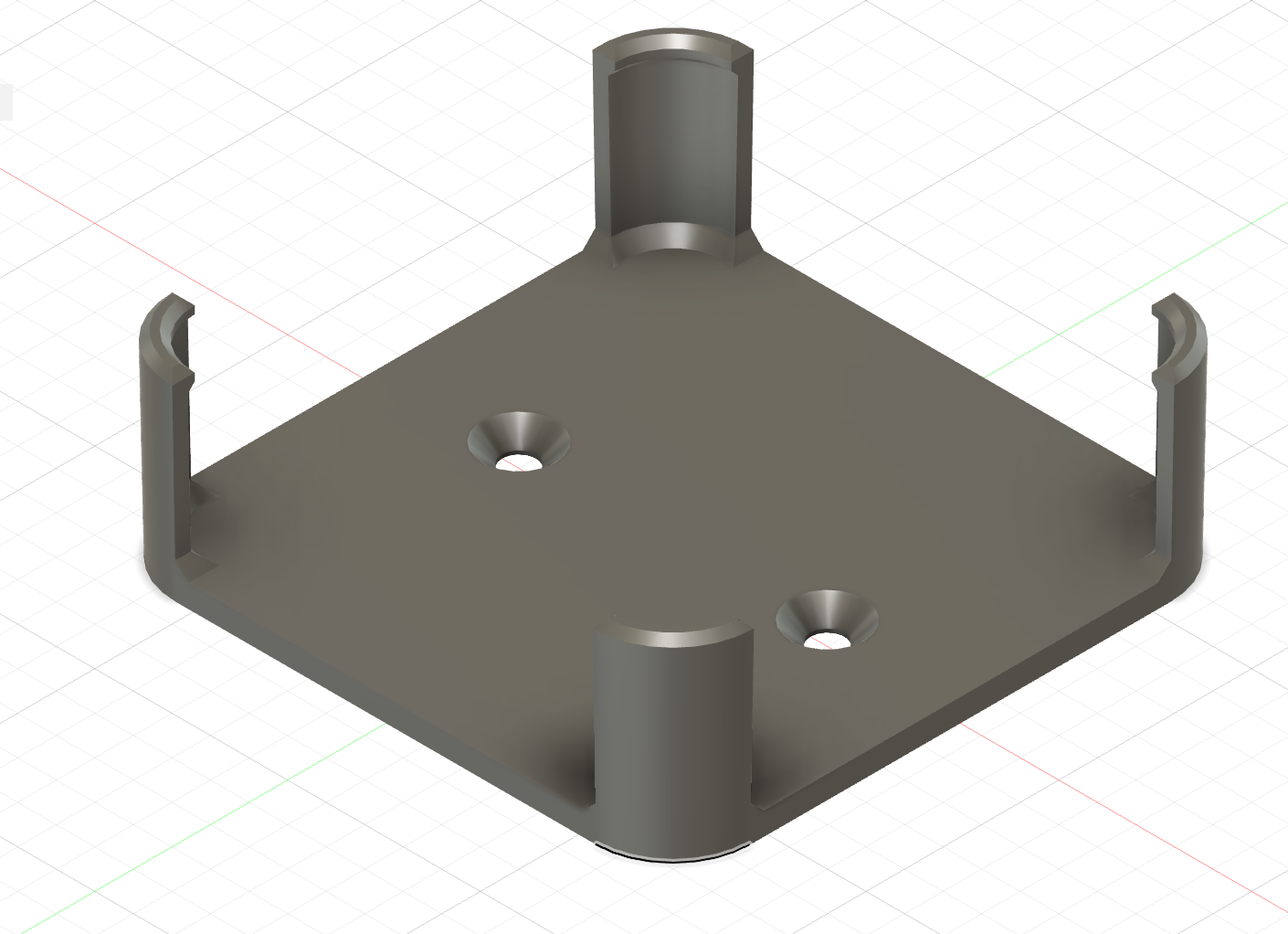 Simucube Link Hub mount by broodro0ster | Download free STL model ...