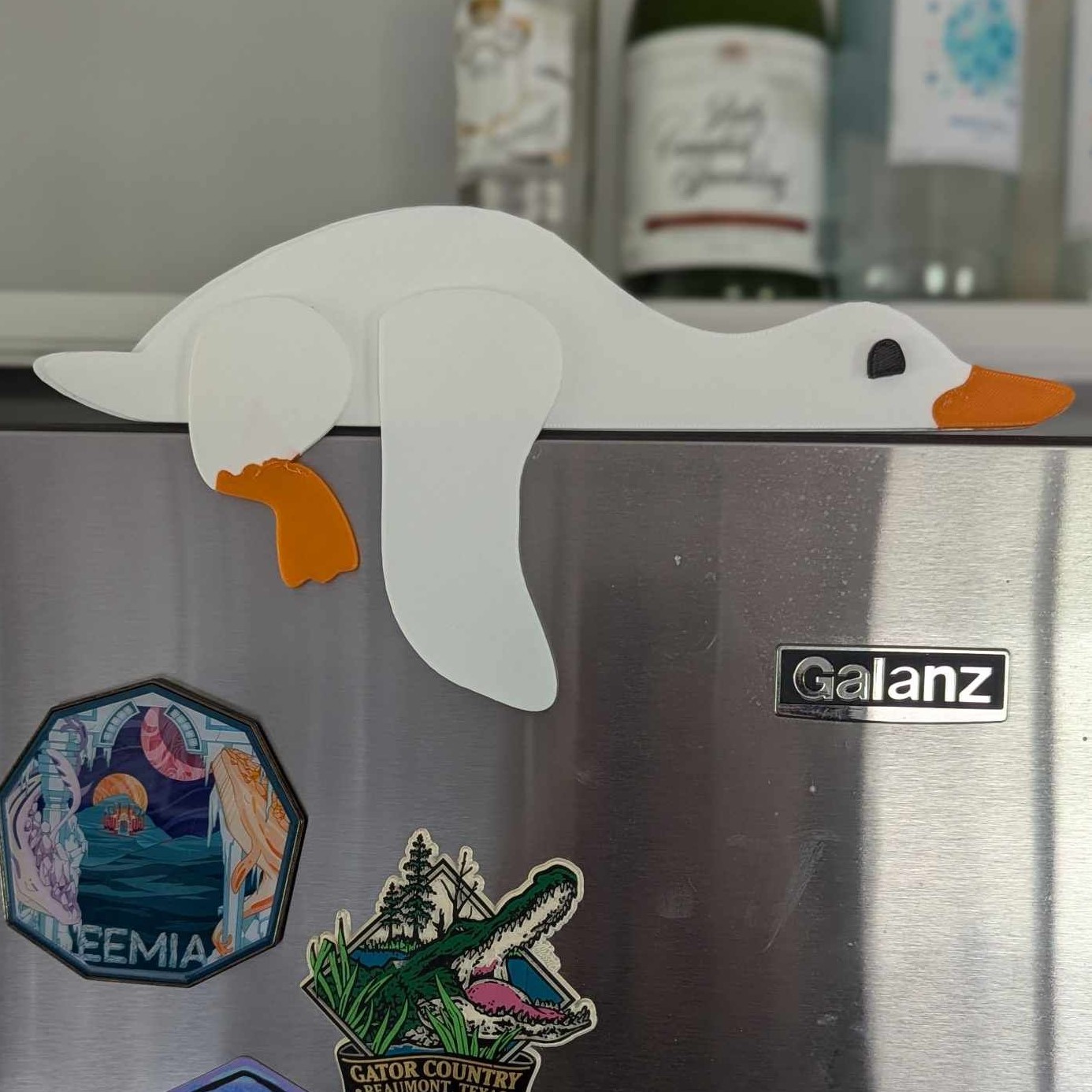 DUCKY OR GOOSE HANGING AROUND! by DragoneyeJo | Download free STL model ...