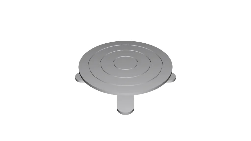 Rotating Paint Table by jdflute | Download free STL model | Printables.com