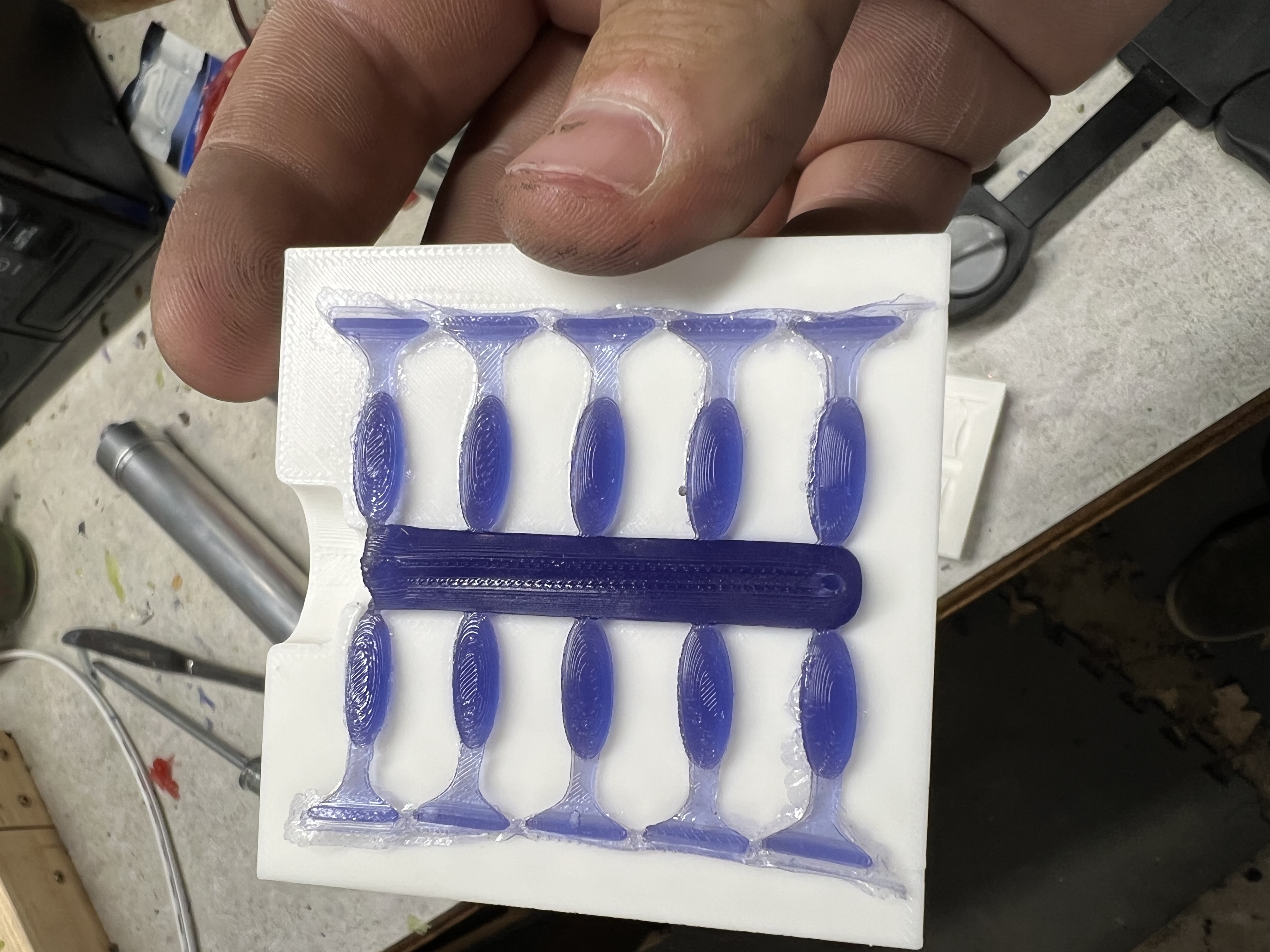 Mini swim bait mold for ice fishing by Travis Foss | Download free STL ...